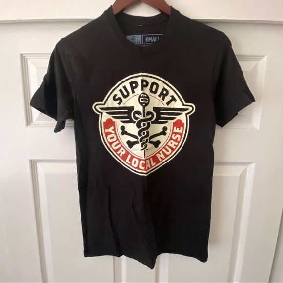 Tops | Support Your Local Nurse Tee | Poshmark
